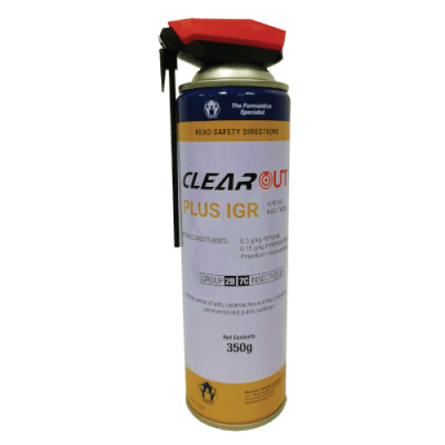 Clear Our Plus IGR Aerosol Insecticide 350g | BUY ONLINE – Easy Pest ...