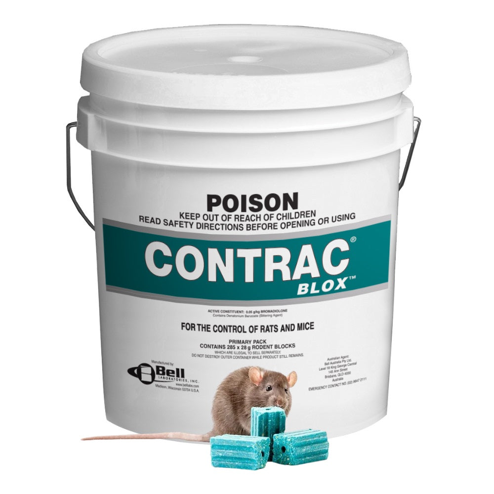 Contrac Blox | Rat Bait | Bromadiolone Blocks | BUY ONLINE – Easy Pest ...