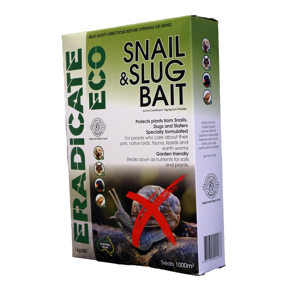 Eradicate Snail & Slug Bait 10g/kg Iron Powder | BUY ONLINE – Easy Pest ...
