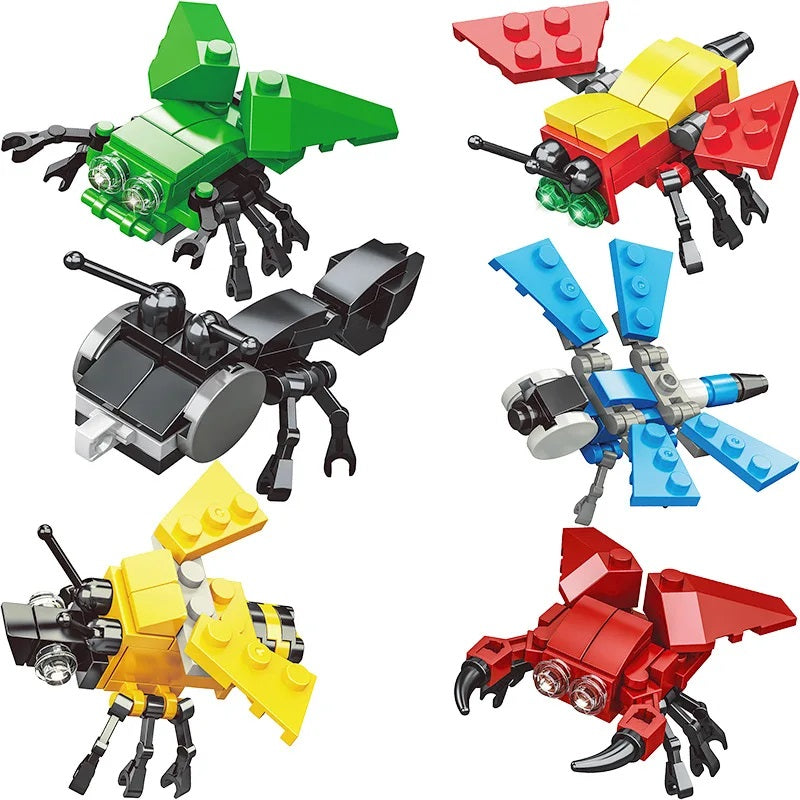 Insect Model Building Block Set Ant Ladybird Dragonfly | BUY ONLINE ...