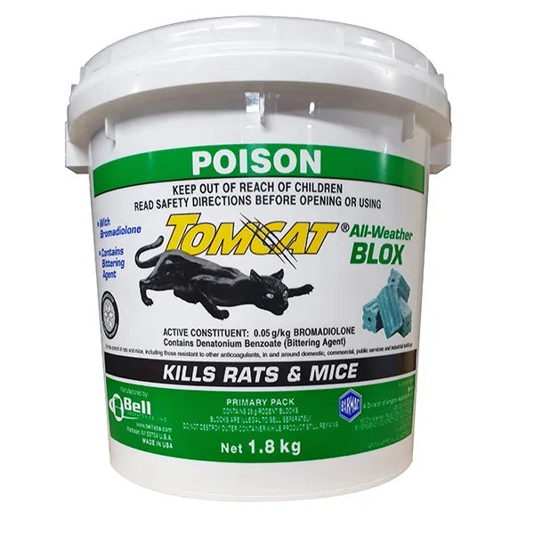 Tomcat Bait Blocks | All Weather Blox | 784g | BUY ONLINE – Easy Pest ...