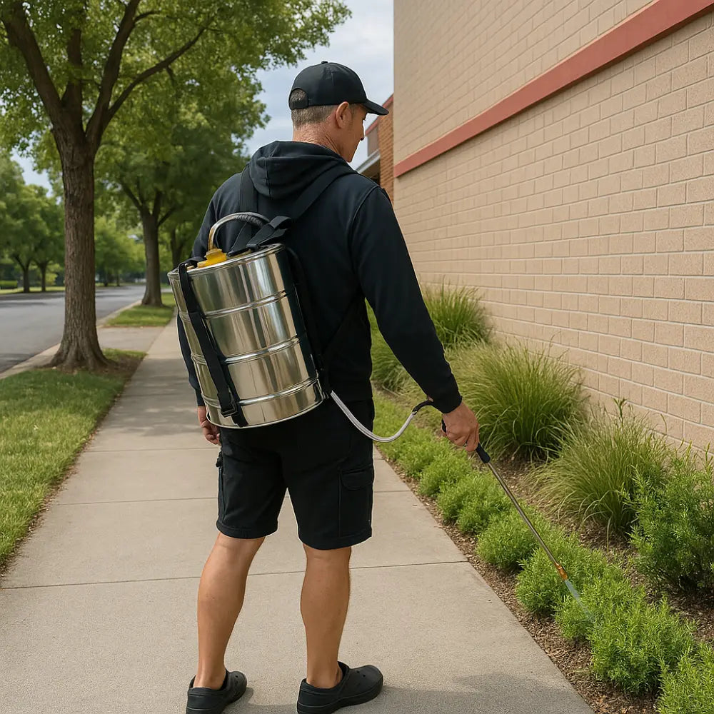 Stainless Steel 10 Litre Knapsack Backpack Hand Sprayer | BUY ONLINE ...
