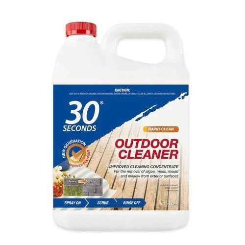 30 Seconds Outdoor Cleaner 5L Concentrate Rapid Clean | BUY ONLINE ...