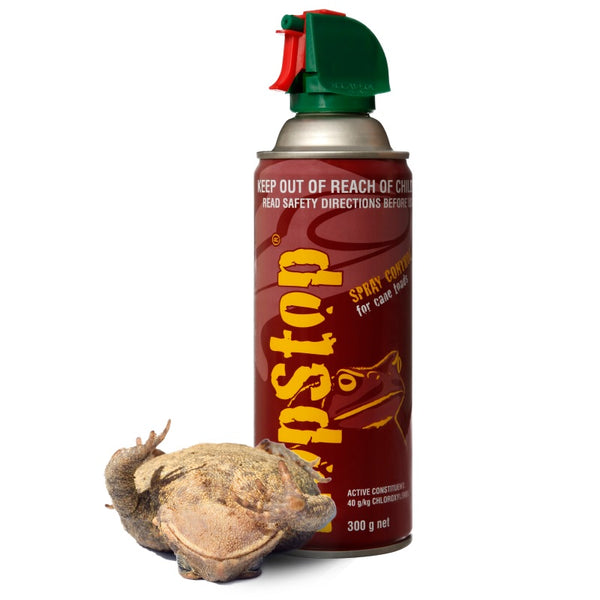 HopStop Humane Spray Poison for Cane Toads | BUY ONLINE – Easy Pest ...