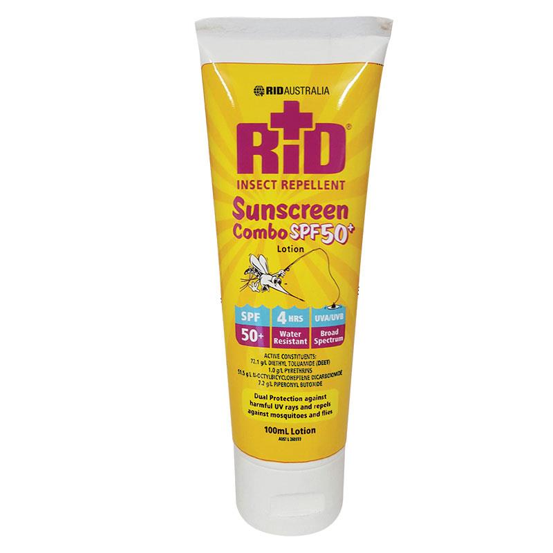 RID Insect Repellent + Sunscreen Combo SPF50+ | BUY ONLINE – Easy Pest ...