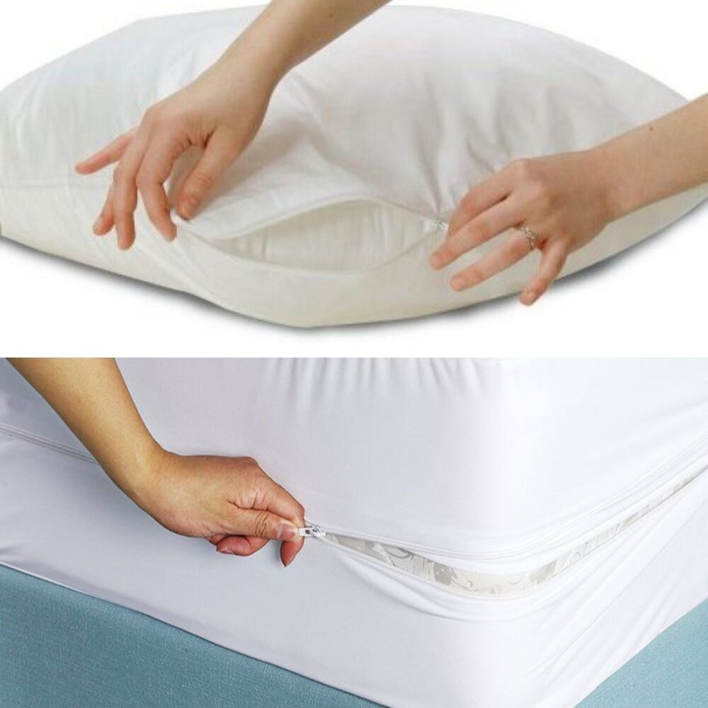 Bed Bug Protection Kit - Mattress + Base Protector + Pillowcases | BUY ...