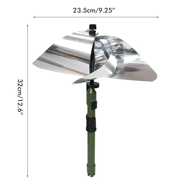 Reflective Spinning Silver Windmill Bird Scarer – 2 Pack | BUY ONLINE ...