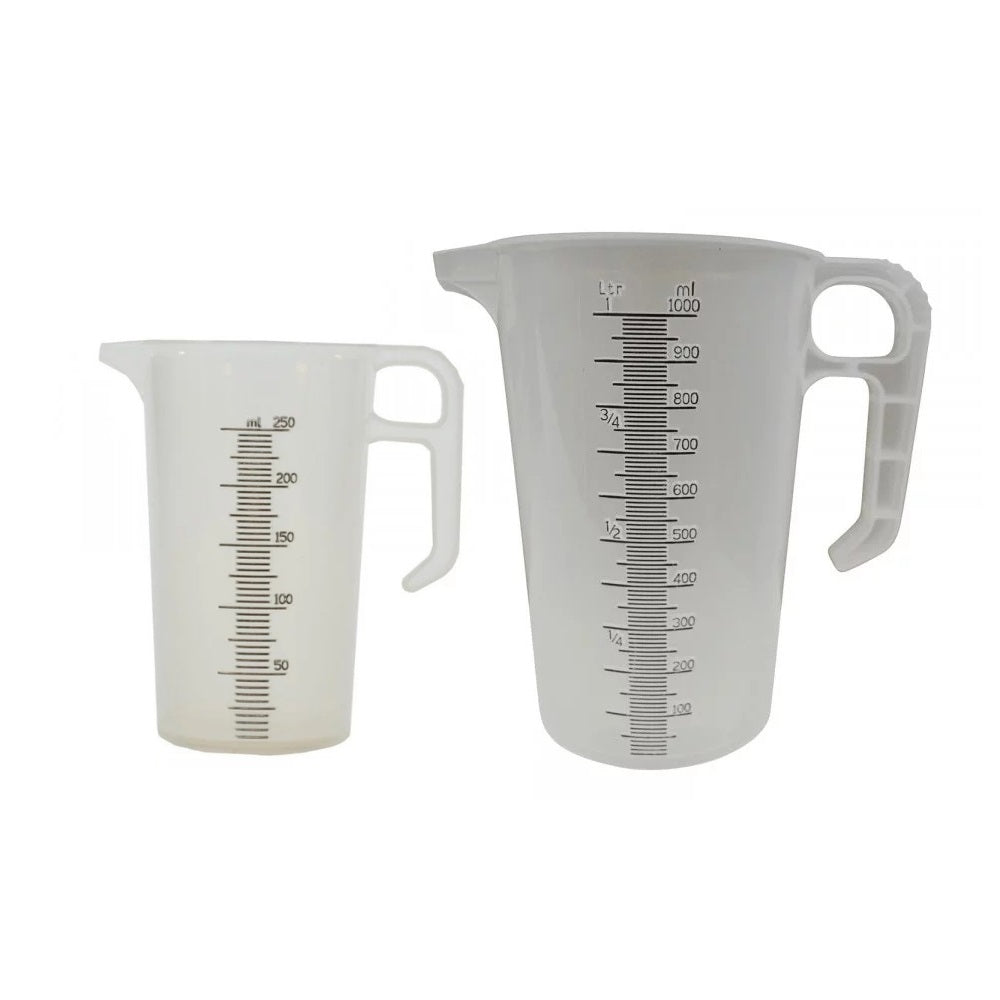 Chemical Measuring Jugs Durable Plastic - 250ml or 1 Litre - BUY ONLINE ...