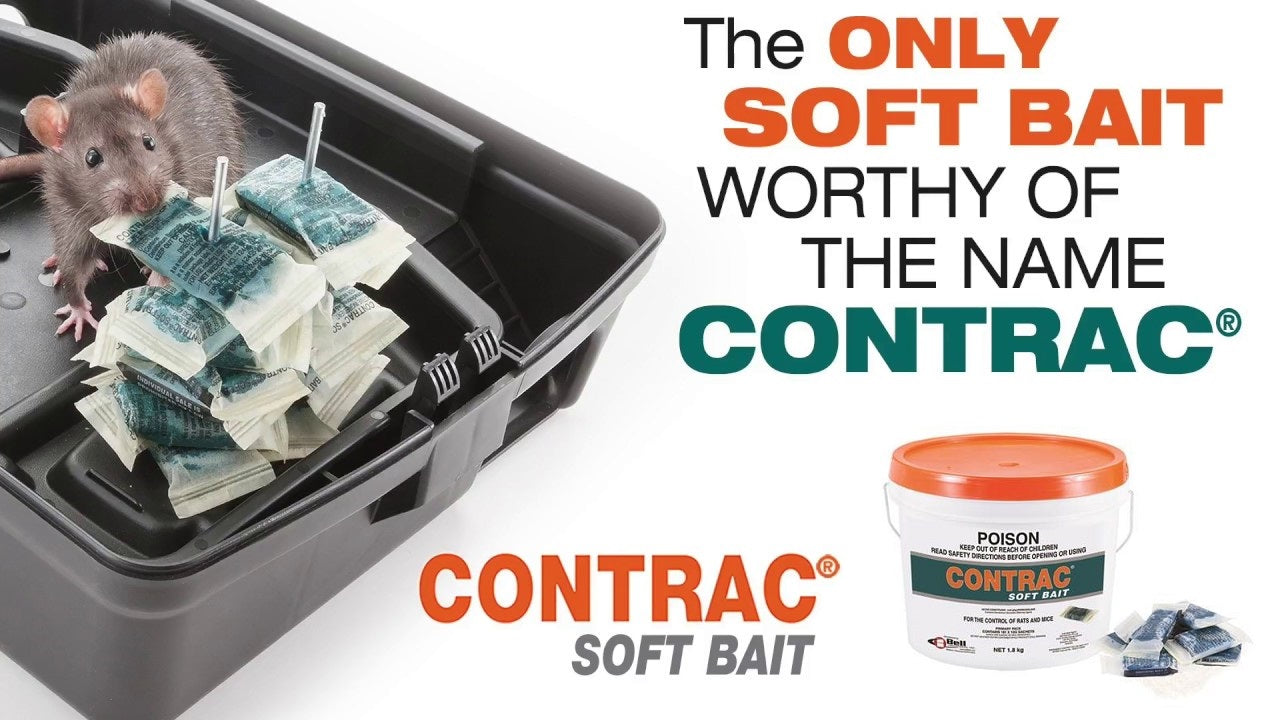 Contrac Soft Bait 0.05g per kg Bromadiolone 1.8kg or 7.25kg | BUY ...