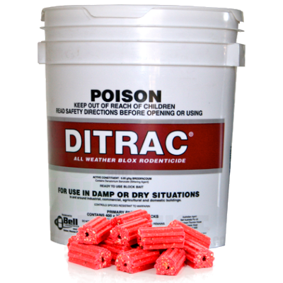 Ditrac Blox | 1.8kg | Rat Bait | Brodifacoum | BUY ONLINE – Easy Pest ...