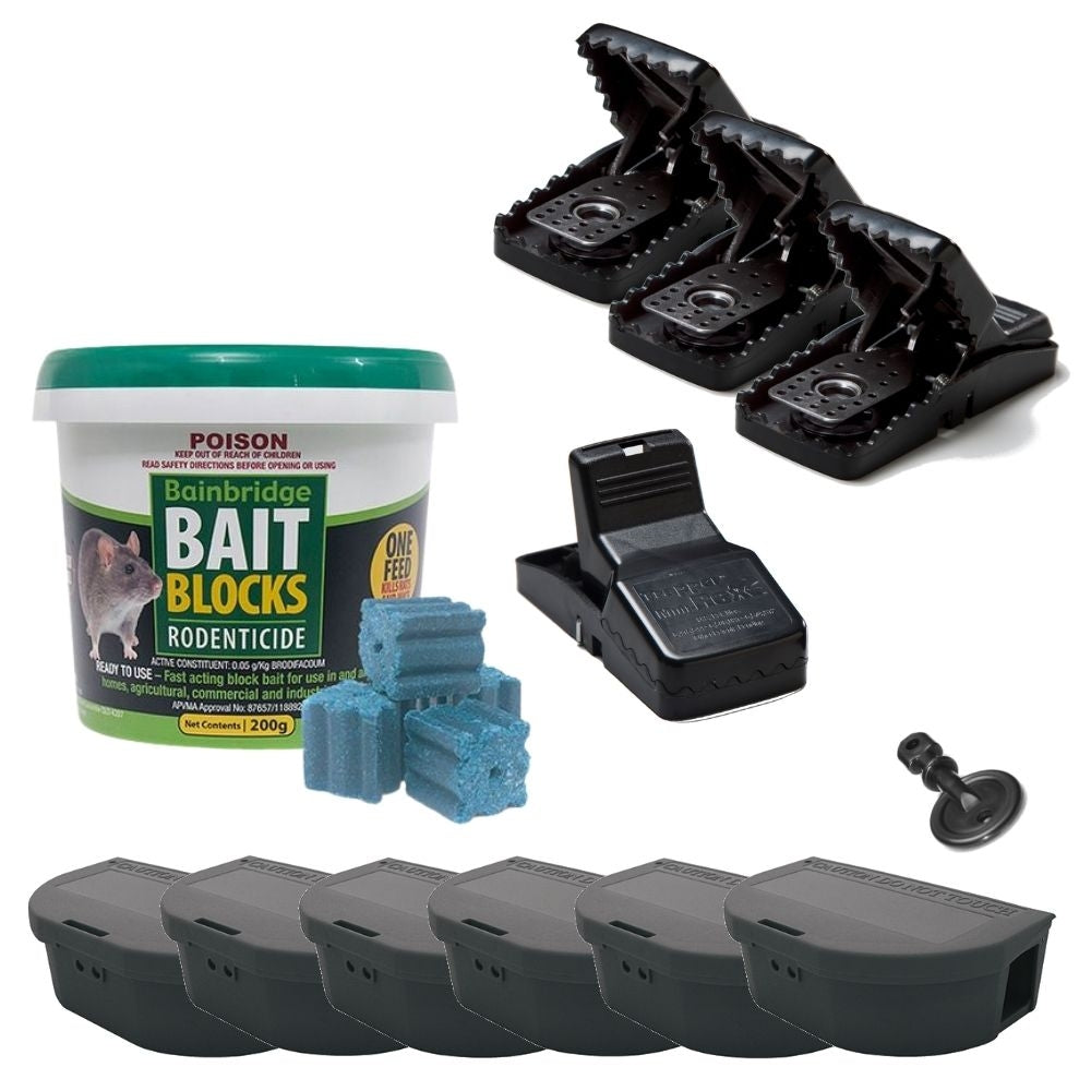 DIY Mouse Control Kit with Traps & Bait | BUY ONLINE – Easy Pest Supplies