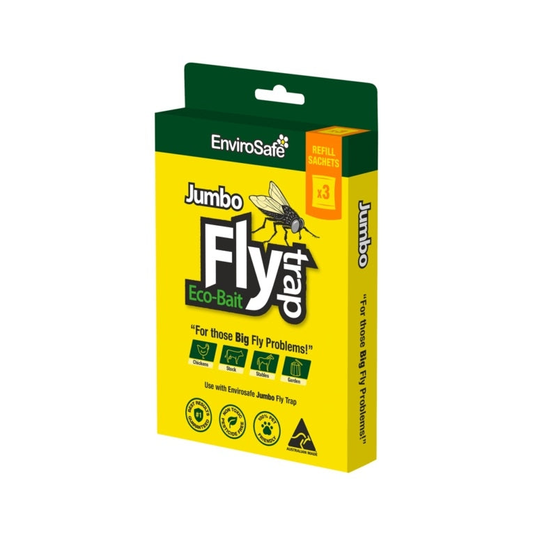 Envirosafe Fly Trap Refills Jumbo Natural Attractant BUY ONLINE Easy Pest Supplies