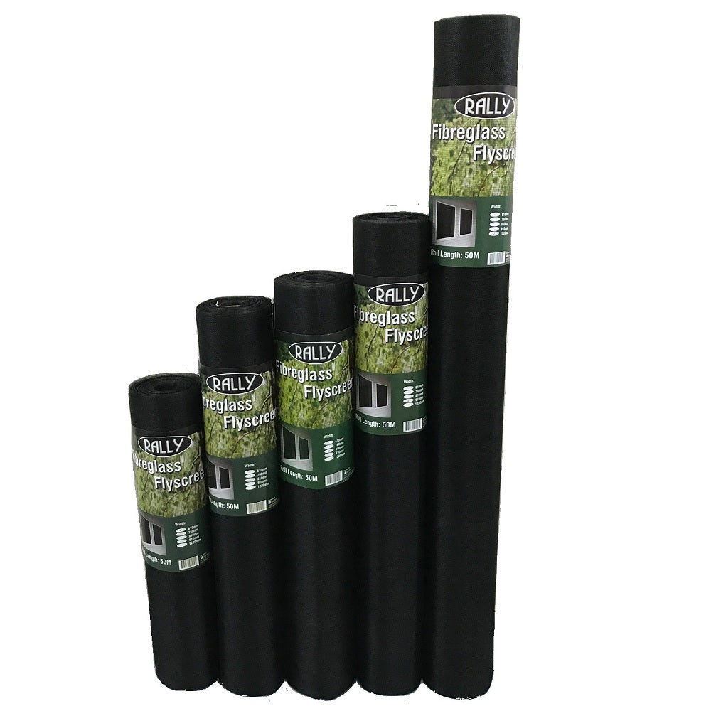 Rally Fibreglass Flyscreen - Various Sizes - 50m Roll | BUY ONLINE ...