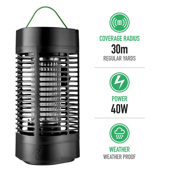Gecko Bug & Mozzie Zapper Medium 30m Radius Coverage| BUY ONLINE – Easy ...