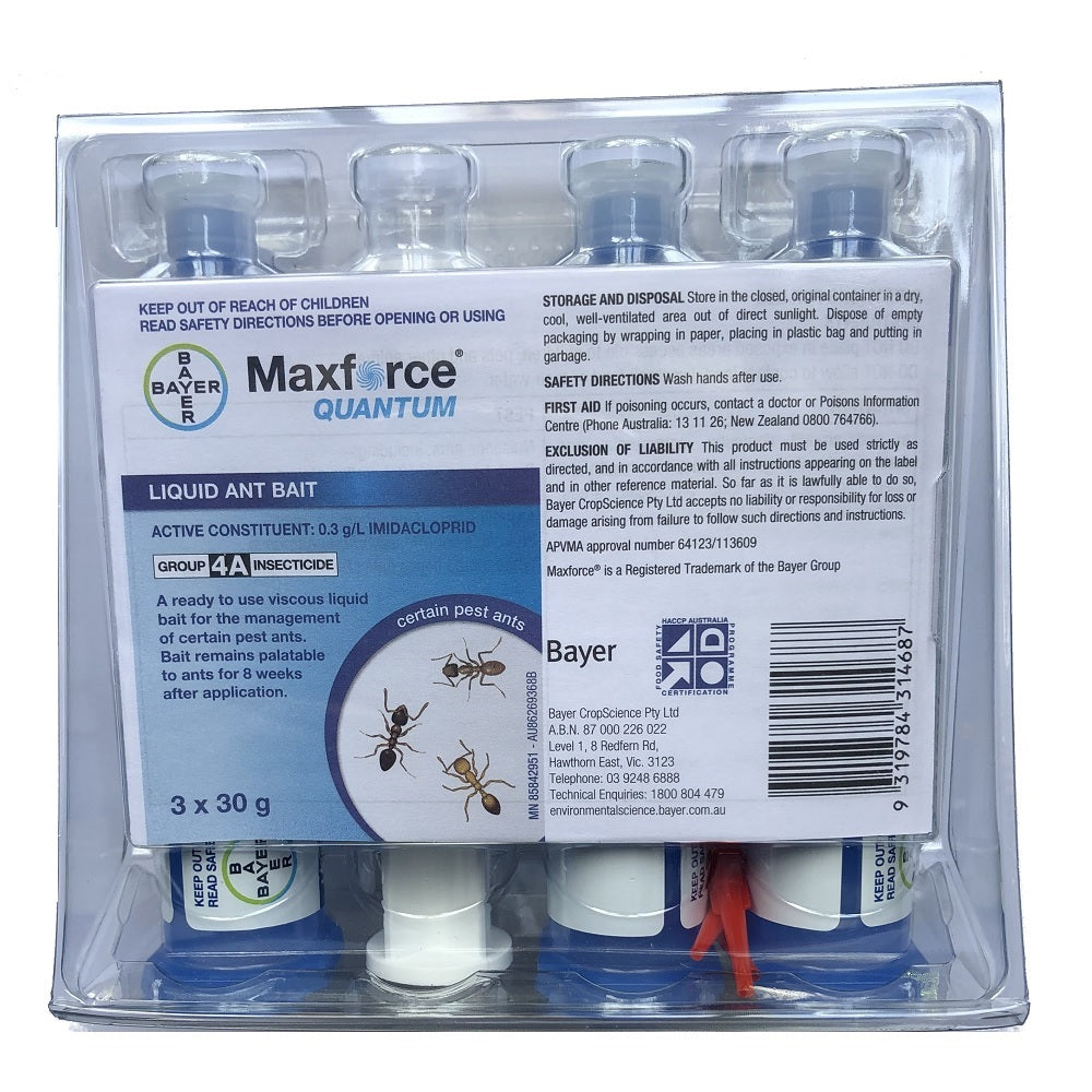Maxforce Quantum | Gel Ant Bait | Imidacloprid | BUY ONLINE – Easy Pest ...