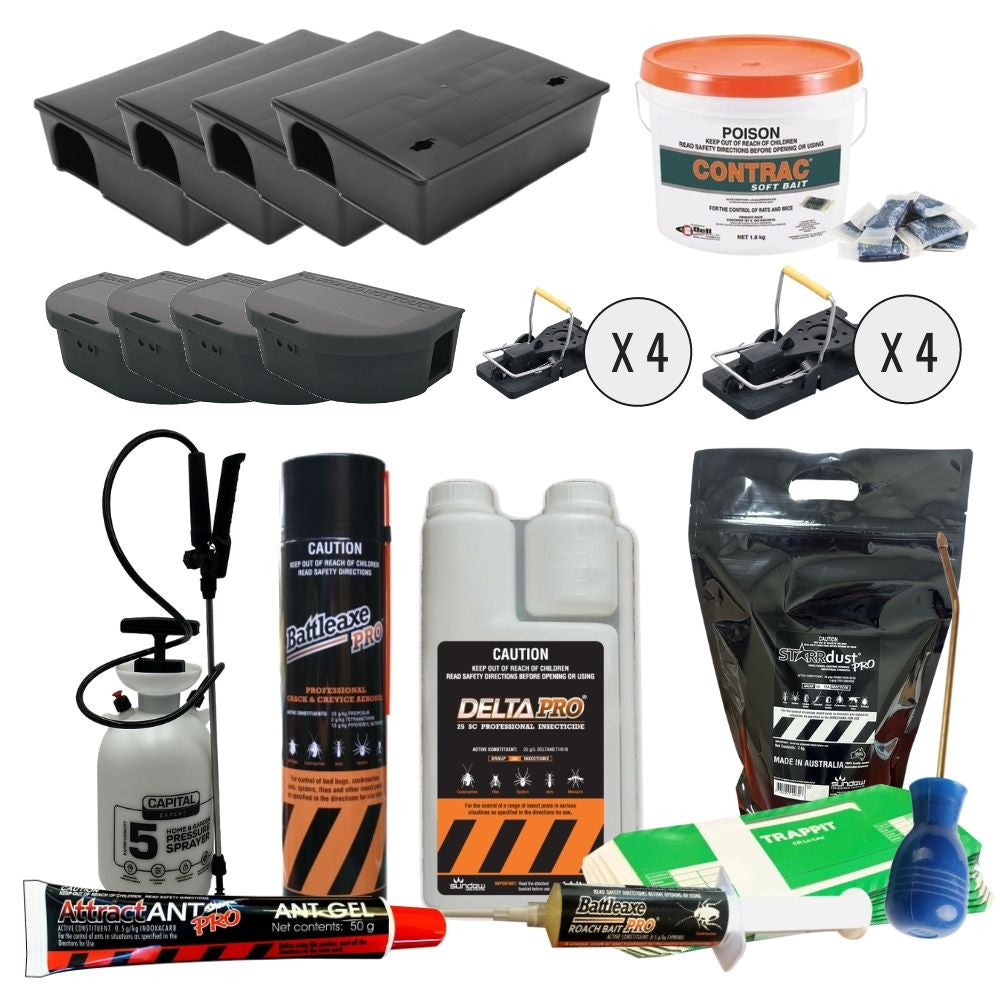 Mega DIY Pest Control Pack - Basic | BUY ONLINE – Easy Pest Supplies