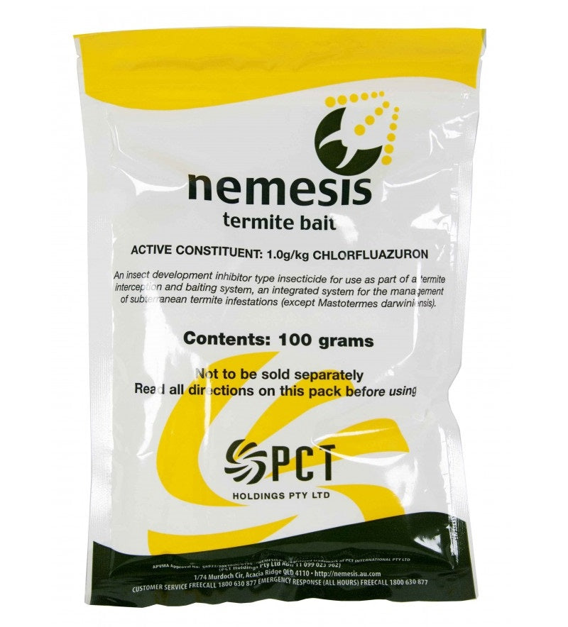 Nemesis Termite Bait 1kg or 2kg Chlorfluazuron IGR | BUY ONLINE – Easy Pest Supplies