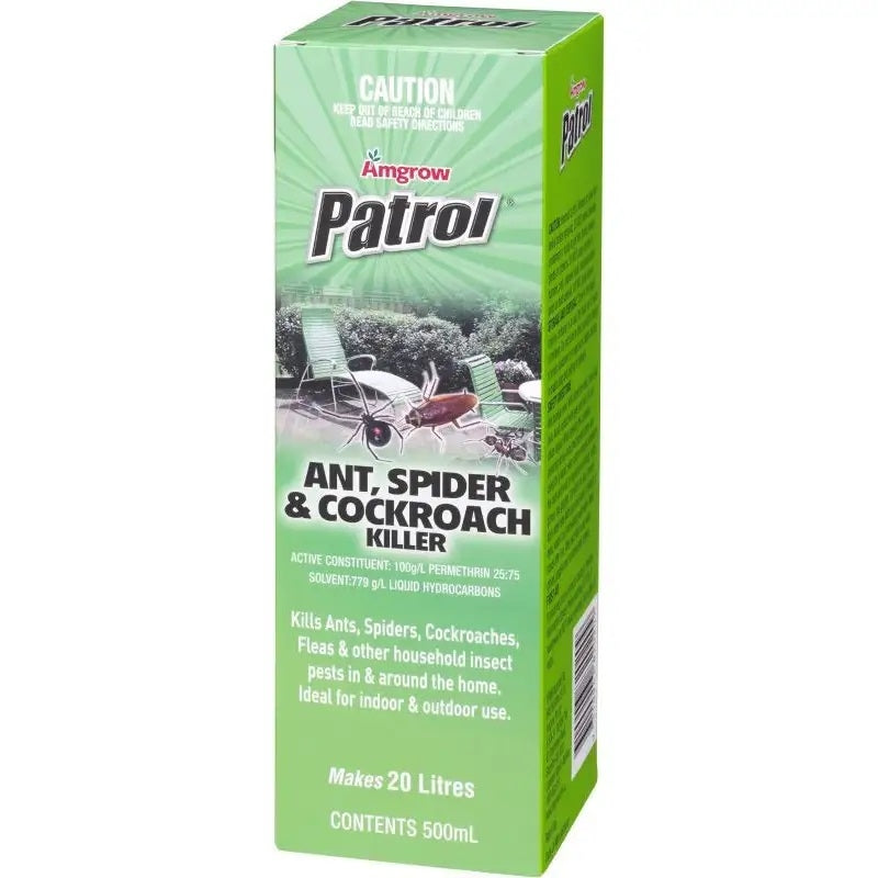 Amgrow Patrol Ant Spider & Cockroach Killer Concentrate | BUY ONLINE ...