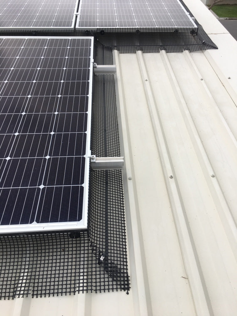 Solar Panel Bird Mesh - HDPE Plastic igeon Proofing Kit | BUY ONLINE ...