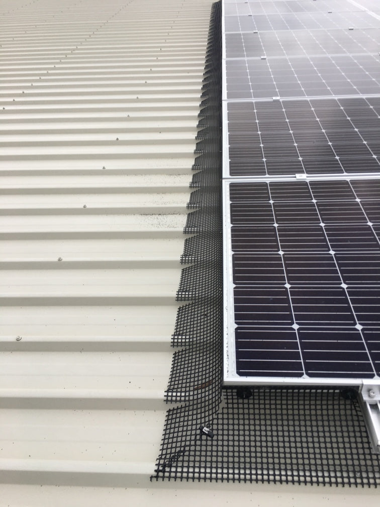 Solar Panel Bird Mesh - HDPE Plastic igeon Proofing Kit | BUY ONLINE ...