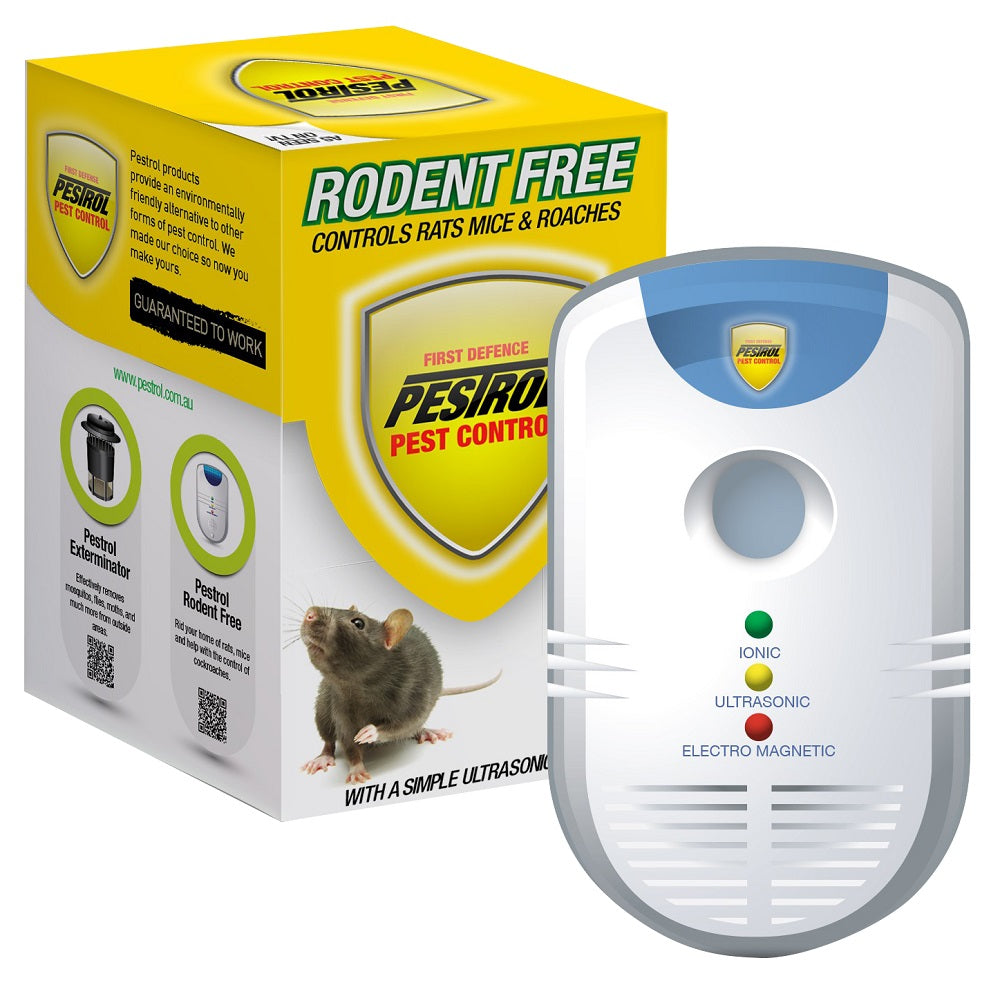 Pestrol Rodent Free | BUY ONLINE Ultrasonic Electromagnetic Ionic ...