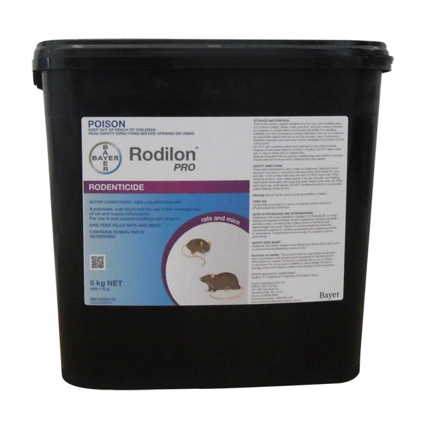 Rodilon Pro Rodenticide Soft Bait 0.05g kg Difethialone 5kg | BUY ...