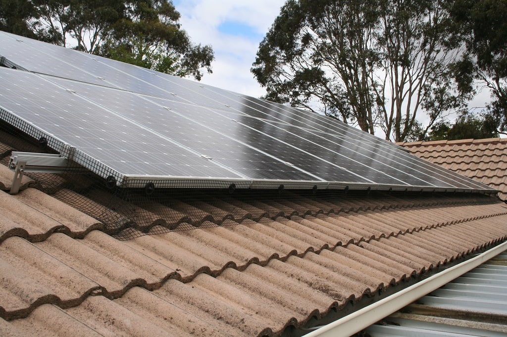 Solar Skirt Solar Panel 30m Kit - Solar Panel Bird Mesh Kit | BUY ...
