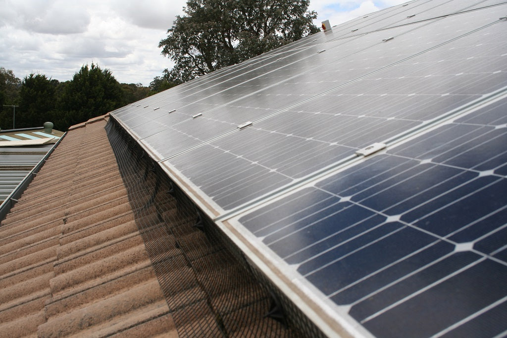Solar Skirt Solar Panel 30m Kit - Solar Panel Bird Mesh Kit | BUY ...